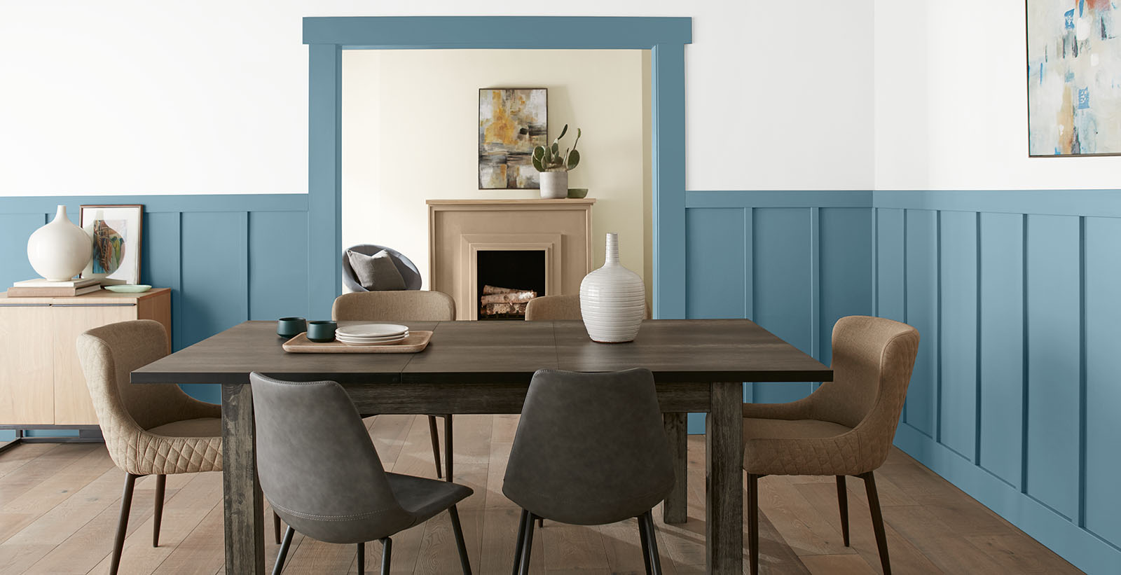 Comedor Acogedor Azul | Comedor Clásico, Acogedor e Invitador | Behr